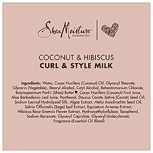 SheaMoisture Coconut & Hibiscus Curl & Style Milk 8 oz