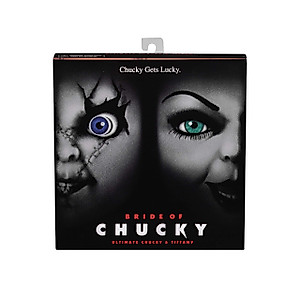 NECA - Bride of Chucky - 7" Scale Action Figure - Ultimate Chucky & Tiffany 2-Pack