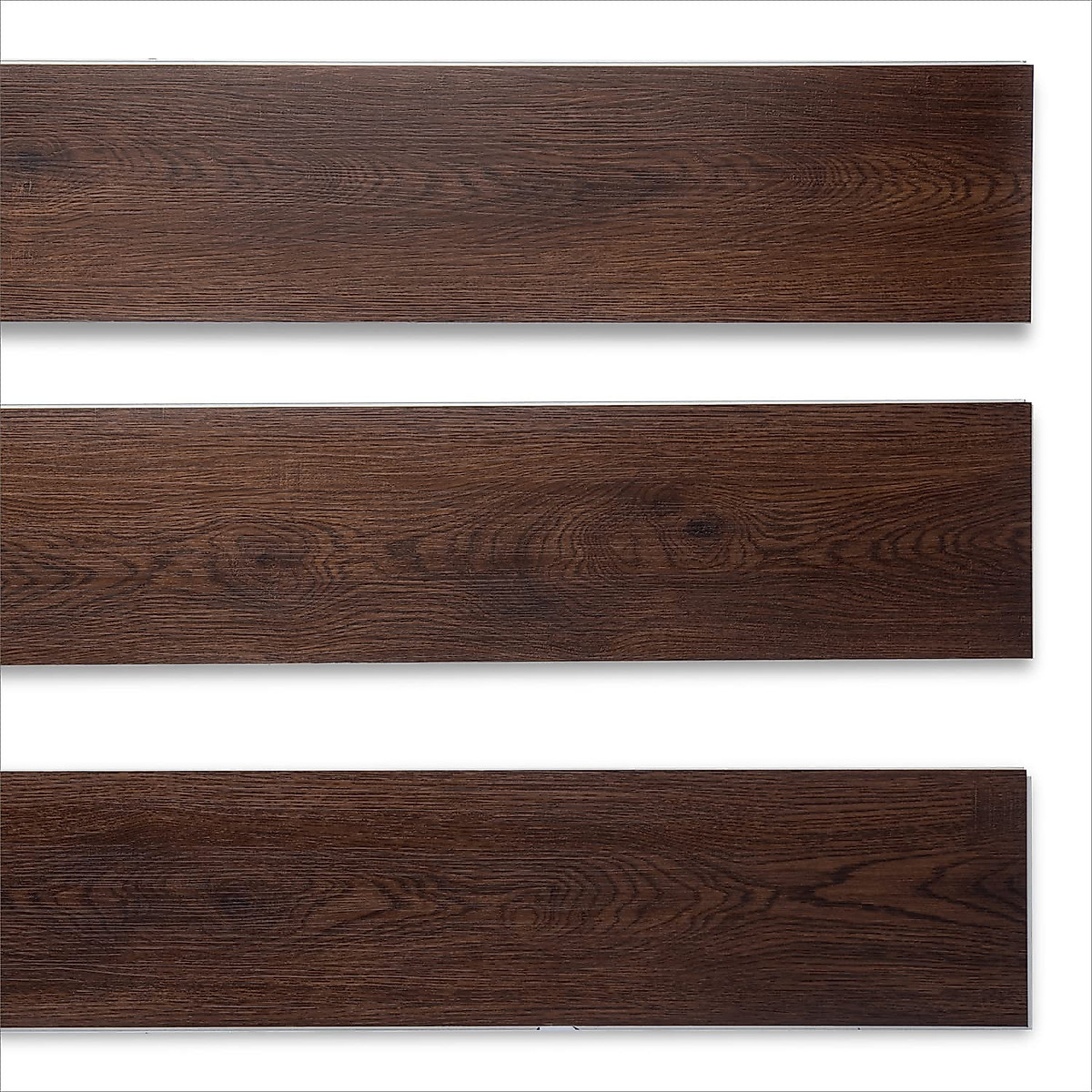 Lucida Surfaces Luxury Vinyl Flooring Tile | Interlocking Flooring for DIY Installation | 10 Wood Look Planks | Box of 10 Planks | 24.5 Sq. Feet