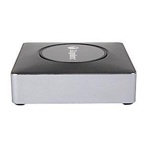 Shuttle Zignbox GL01 Fanless Mini PC Intel Gemini Lake N4000 CPU Up to 2.6GHz 4GB RAM 128GB SSD Dual HDMI Dual LAN Windows 10 Pro (GL014G128W10)