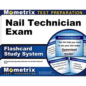 Nail Technician Exam Flashcard Study System: NT Test Practice Questions & Review for the Nail Technician Exam (Cards)