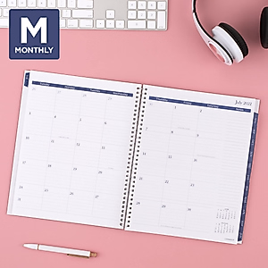 Cambridge 2022-2023 Planner, Weekly & Monthly Academic, 8-1/2" x 11", Large, Joyful Floral (1619-905A)