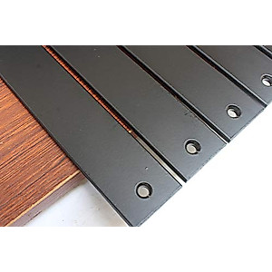 8 Pack - L12" x H 8" x W 1.5", 5mm Thick Rustic Shelf Bracket, Iron Shelf Brackets, Metal Shelf Bracket, Industrial Shelf Bracket, Modern Shelf Bracket, Decorative Shelving, Shelf Supports with Screws