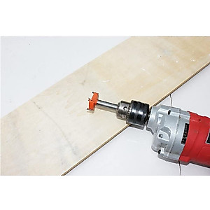 Unifizz Forstner Drill Bits Woodworking Hole Saw 13mm, Auger Drill Bit Woodworking Hinge Drilling Hole Saw, for Door and Window Hinge Wood Cutter Drill Bit Set, Grey 1PCS