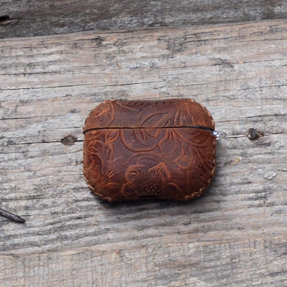 Genuine Leather Distressed Leather for AirPods Pro 2 1/2 3 Wireless Charging Case Leather Protective Case Cover Earbud Case