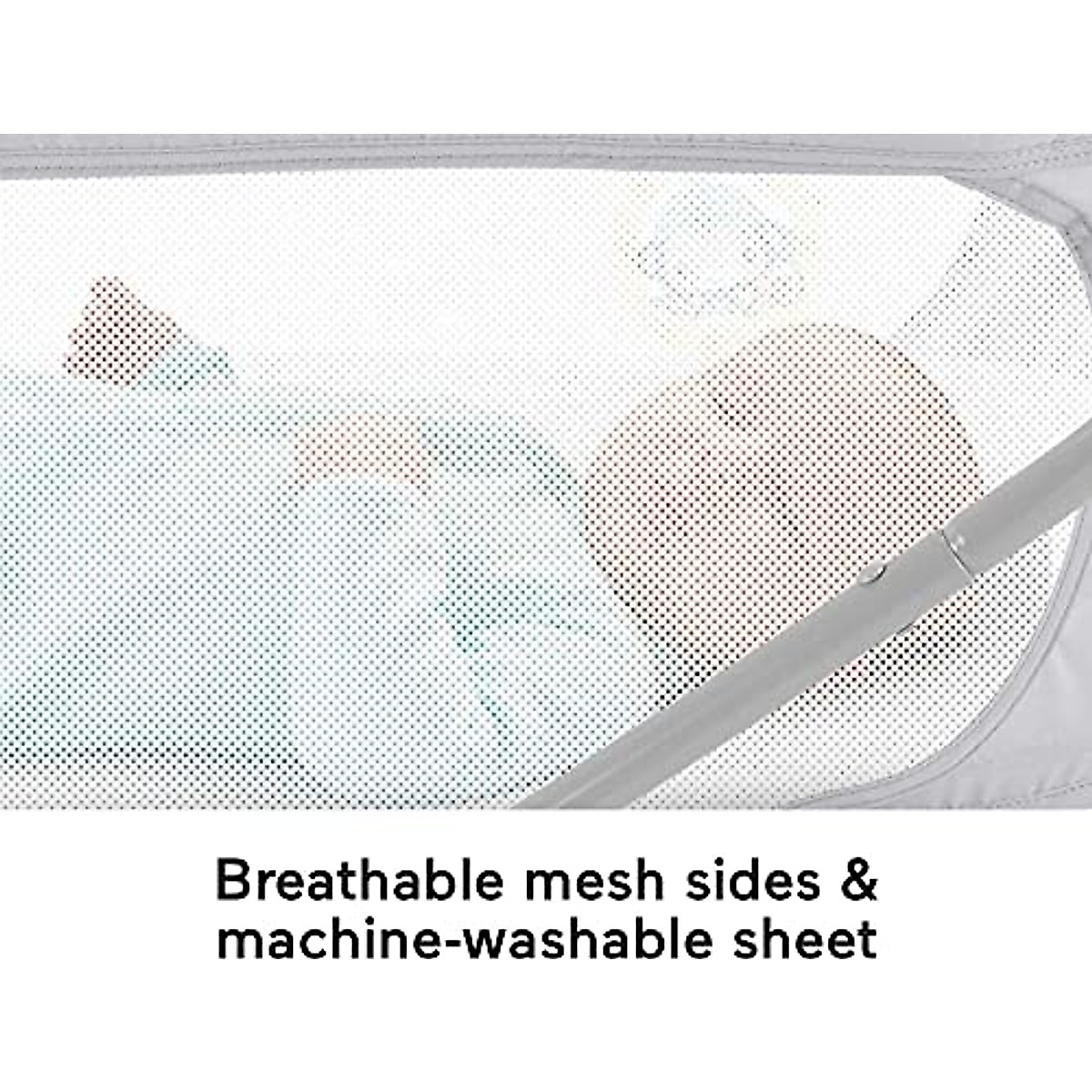 Fisher-Price Baby Crib Soothing View Vibe Bassinet Portable Cradle with Music Vibrations and Slim Fold for Travel, Hearthstone