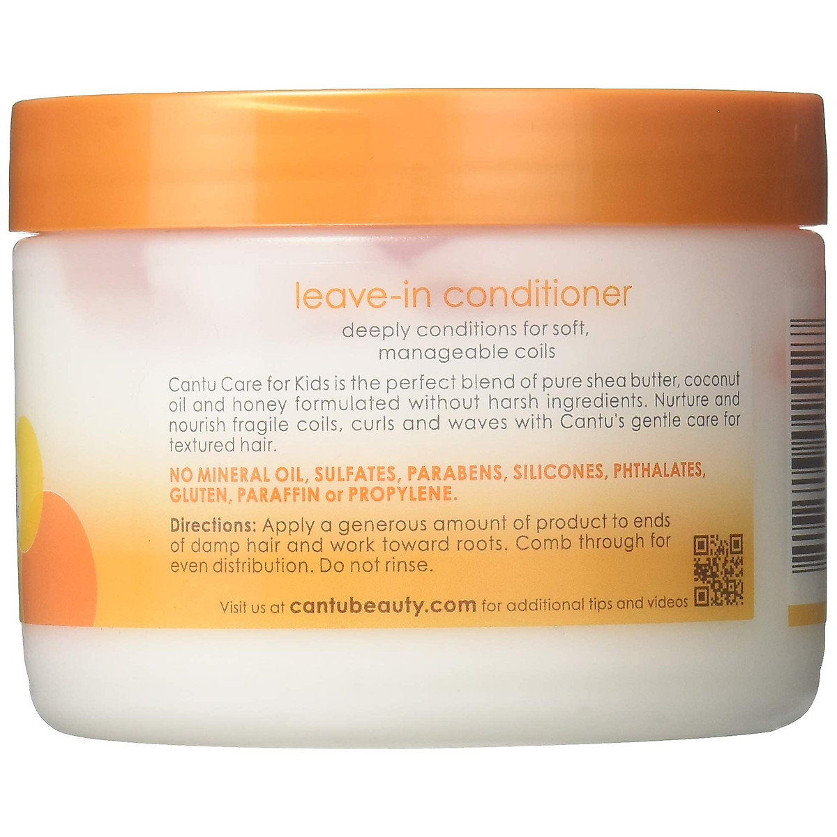 Cantu Care For Kids Leave-In Conditioner 10oz Jar (2 Pack)