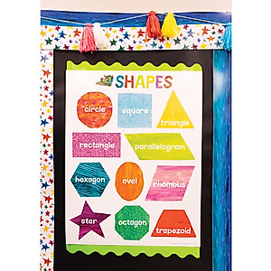 Carson Dellosa The World of Eric Carle Sparkling Stars Borders (108064)