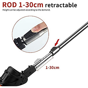 Stringless Weed Trimmer，Battery Power Weed Eater Weed-Wacking for Yard Lawn and Garden 21v Weed and Weed Trimmer Battery Powered…