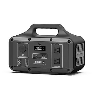 Portable Power Station,1021Wh Backup Lithium Battery with 2x110V AC Outlets,PD 100W Fast Charging Solar Generator (Solar Panel Optional) for Outdoors Camping Travel Hunting Blackout