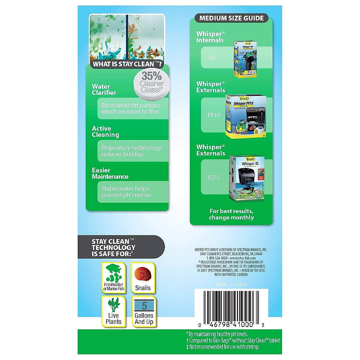 Tetra Stayclean Bio-Bag Cartridge, 1 CT (679084)