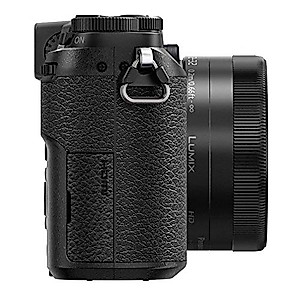 Panasonic DMC-GX85WK LUMIX 4K Mirrorless Camera with 12-32mm and 45-150mm Lenses Bundle with 64GB Memory Card, Case, Charger with Batteries, and Tripod (5 Items)