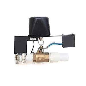 UJV Ufairy WiFi 3rd Generation Smart Water Valve Shutoff Manipulator Domotique Valve Controller Compatible with Alexa Google No Hub Required Black 31x15x75cm GR-W-105