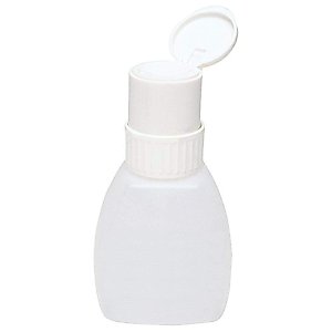 MENDA 35215 Polypropylene/Steel/LDPE/Low-Density Polyethylene Dispensing Bottle Twist-Lock, Euro, 8 fl. oz, White