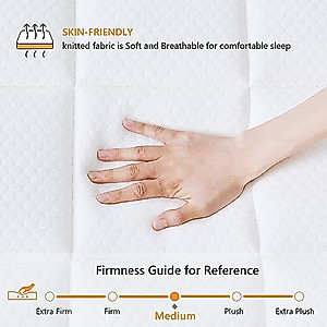 Ayeawo Full Mattress, 12 Inch Full Size Mattress in a Box, Hybrid Mattress with Soft Foam and Pocket Spring, Pressure Relief and Motion Isolation, Medium Firm Mattress Full Size, Fits All Bed Frames