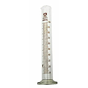 BioRing Alcohol Hydrometer 0-100% Accurate Meter for Whiskey Moonshine Distill Test Jar (Wood Box+Glass jar)