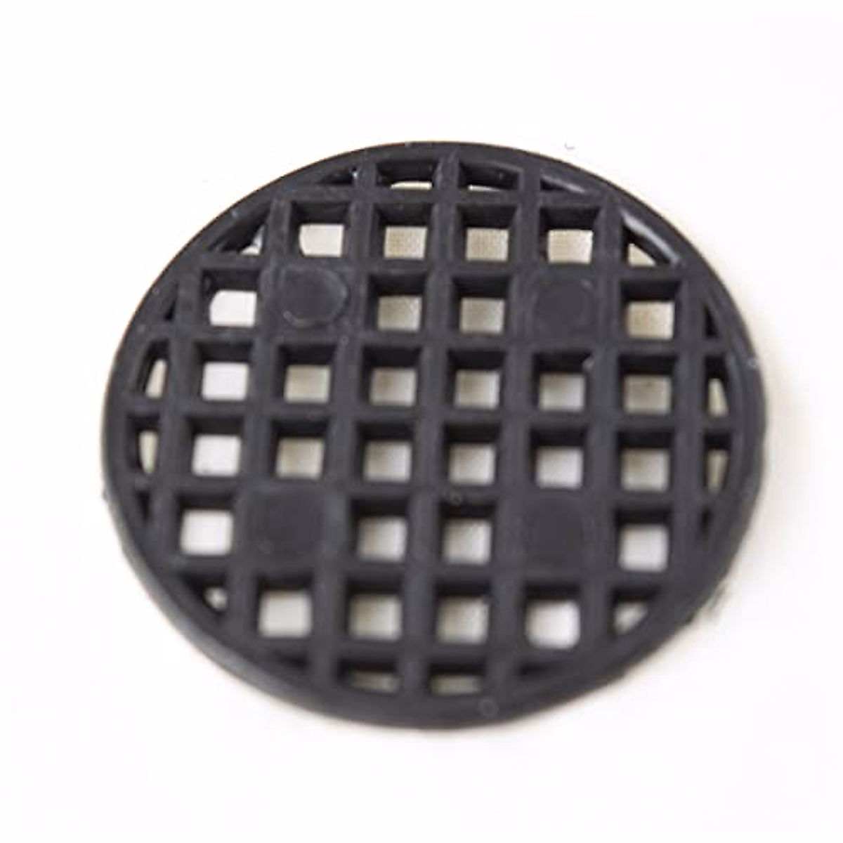 Fine Round Green Glazed Cactus & Succulent Planter, Shohin Bonsai Pot + Mesh - 5.25"x 5.25"x 2.5"