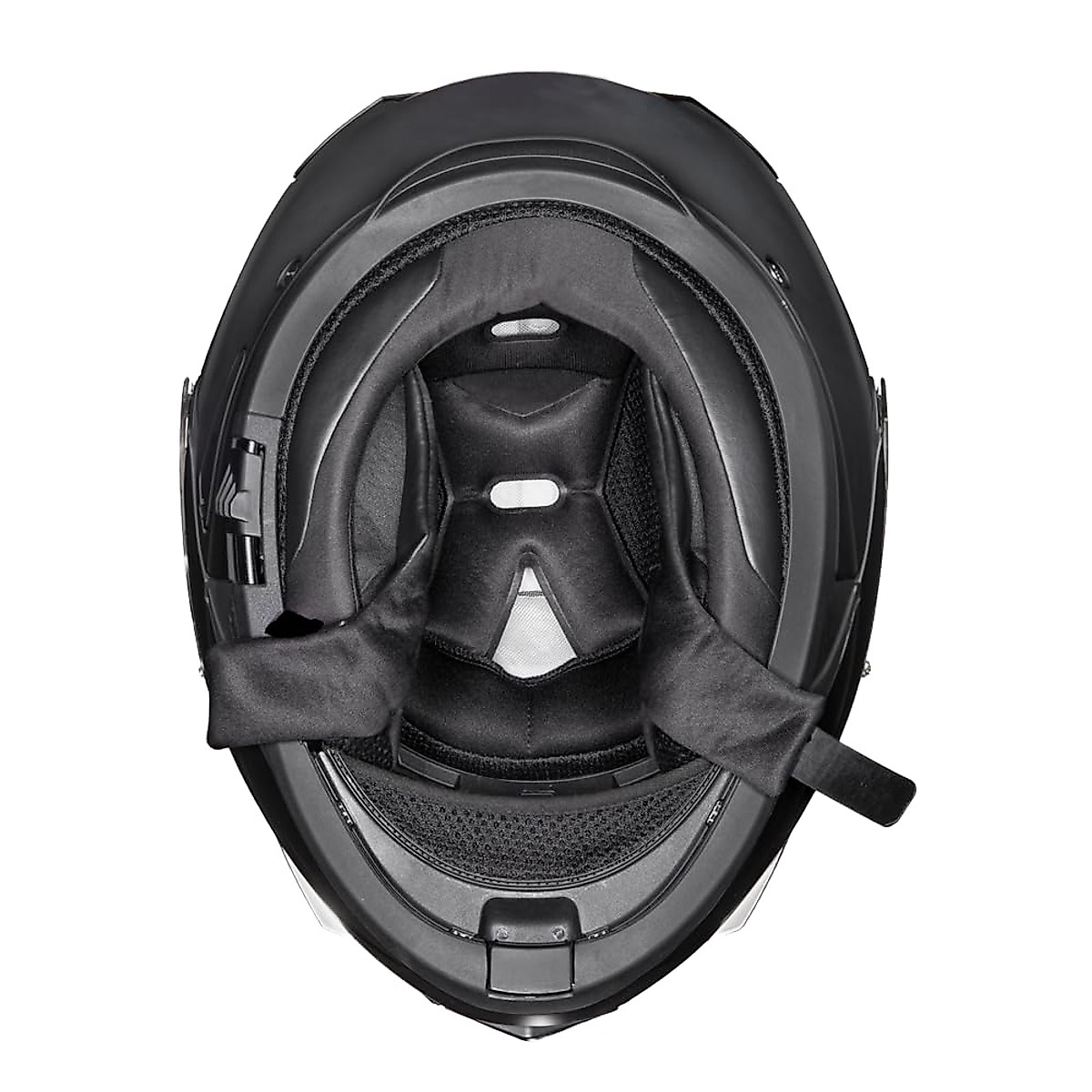 Daytona Glide Helmet - Dull Black - Lightweight Dirt Bike Helmet with Anti-Scratch Shield - DOT Approved Anti Fog Helmet with Dual Density EPS Liner - Bluetooth Compatible - 2XL - 4.25 Pounds