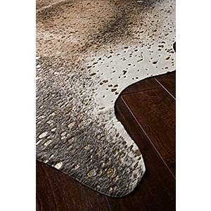 Loloi II Bryce Collection BZ-04 Mocha/Gold 3'-10" x 5' Accent Rug