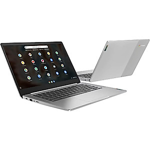 Lenovo Chromebook Touchscreen 14 inch FHD IPS Display, MediaTek MT8183 8Core Laptop Computer Business Student, Wi-Fi 5, Webcam, 10 Hours Battery, Chrome OS (4GB LPDDR4X RAM | 64GB eMMC+32G SD Card)