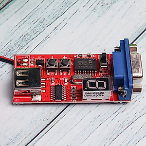 Comimark 2Pcs VGA Signal Generator LCD Display Tester 7V-12V Power Input