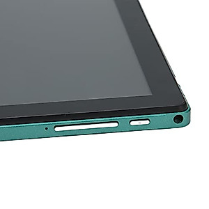 10.1 Inch HD Tablet Green 4G LTE 5G WiFi 8GB RAM 256GB ROM Octa Core CPU 7000mAh Dual Camera Tablet PC ，100‑240V (US Plug)