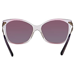 COACH Sunglasses HC 8316 56418H Gradient Transparent Violet
