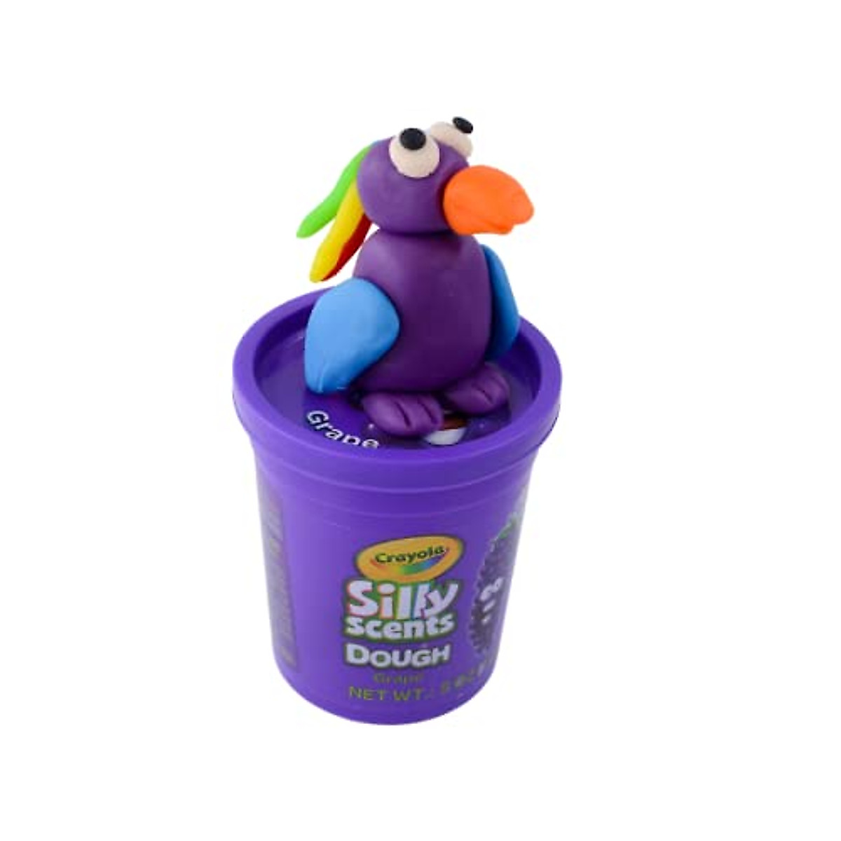 Crayola Silly Scents Dough, Mega Activity Set | 20 Scented Mini Playdough Packs; 6x2oz Play Dough Tubs and 14x1oz Dough Packs | 30 Kids Tools : Alphabet, Letters, and Shapes | 6 Bright Colors.