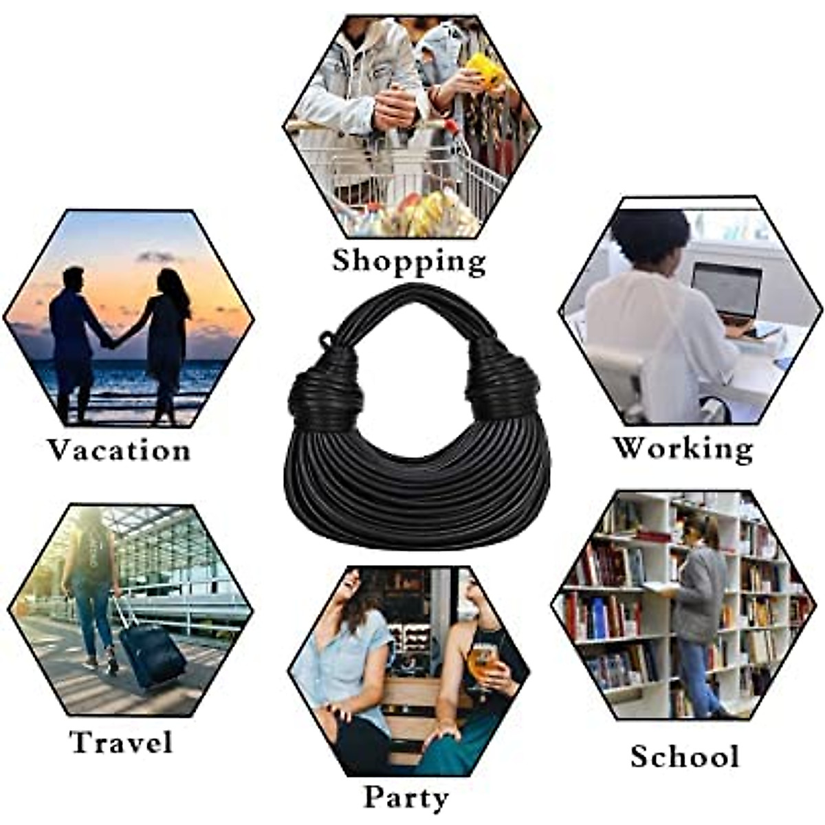 Hand-Woven Bread Women's Clutch Top Handle Satchel Shoulder Crossbody Creative Noodles Purses Underarm Bag Handbag (khaki)