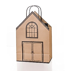 Welcome Home Bundle of 5 House Shaped Gift Bags