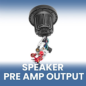 BOSS Audio Systems MGR300B Marine Boat Stereo Sound System Head Unit - No CD Player, Bluetooth Audio, IPX5 Rated, USB, MP3, AM/FM Radio Receiver