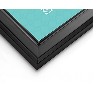 LaVie Home 4x6 Picture Frames (6 Pack, Black) Simple Designed Photo Frame with High Definition Glass for Wall Mount & Table Top Display, Set of 6 Classic Collection