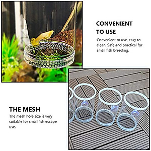 balacoo Net Breeding Box Aquarium Fish Hatchery Isolation Net Aquarium Fish Breeder Tank Isolation Hatching Net Fish Hatchery Breeder Box Aquarium Separation Net