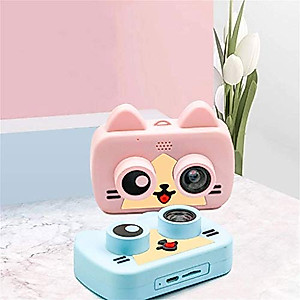 LKYBOA Children's Digital Camera - Photo Recording Video Smart Mini Girl Toy (8.2X5.8X3.1 Cm) (Color : B)
