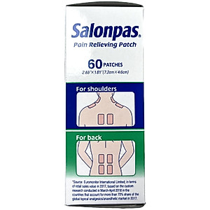 Salonpas Relief Patches, 60 Count