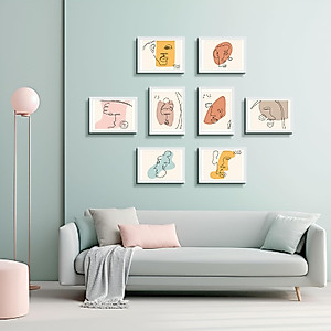 Golden State Art, 12x16 Picture Frame with Mat for 11x14 Picture or 12x16 Inch Without Mat, Wall Mounting (White, 1 Pack)