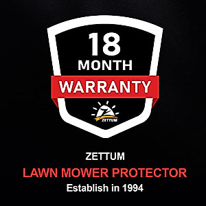 Zettum Push Lawn Mower Cover - Walk Behind Lawn Mower Covers Waterproof Heavy Duty, 600D Outdoor Push Mower Cover Universal with Storage Bag for Greenworks, EGO, Craftsman, Husqvarna, Honda and More