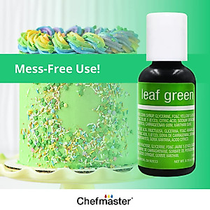 Chefmaster - Liqua-Gel Food Coloring - Fade Resistant Food Coloring - 12 Pack - Vibrant, Eye-Catching Colors, Easy-To-Blend Formula, Fade-Resistant