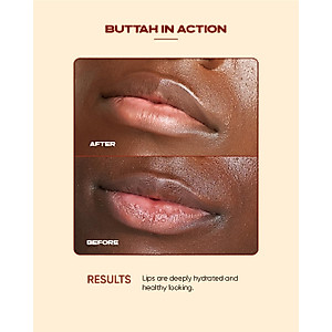 Buttah Skin by Dorion Renaud Luminating & Nourishing Lip Balm .15oz [2 Pack] - Nourishing Lip Balm for Healthy Looking Lips - Shea Butter Lip Balm - Naturally Based Skin Care - Black-Owned Skincare