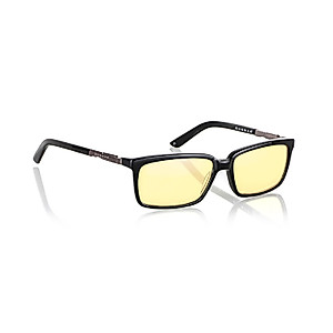 Gunnar Optiks Haus computer gaming glasses - block blue light, Anti-glare and minimize digital eye strain - Perform better, target objects on screen easier, prevent headaches, sleep better, reduce eye fatigue