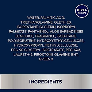 NIVEA MEN Maximum Hydration Shave Gel with Aloe Vera and Provitamin B5, 3 Pack of 7 Oz Cans