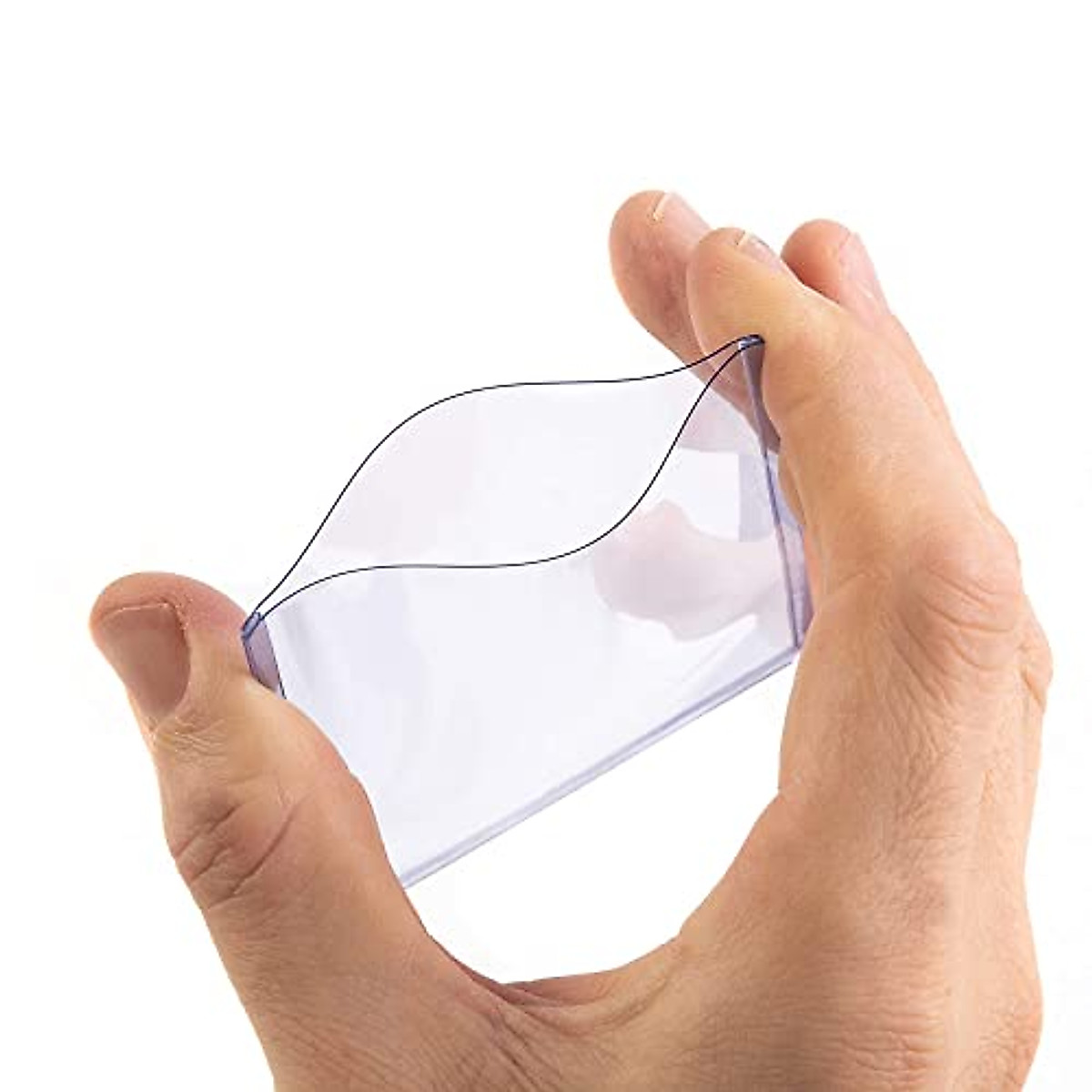 Vault X Premium Extra Thick Seamless Toploaders 35pt - 3" x 4" Rigid Card Holders for Trading Cards & Sports Cards (100 Pack)