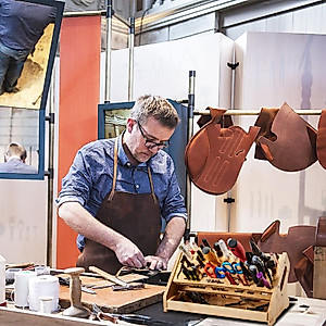 ESYTEOOT Bamboo Screwdriver Organizer Rack Tools Desktop Hand Tool Stand and Repair Tool Storage Holder