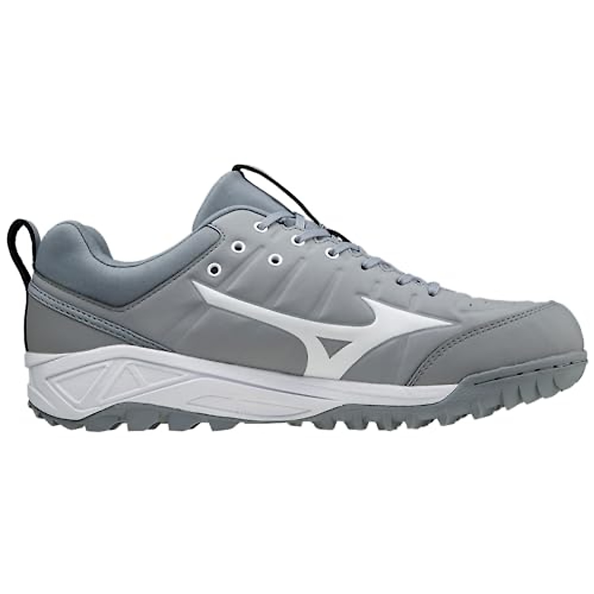 Mizuno mens All Surface Low Ambition 2 Turf Shoe, Grey-White, 10.5 US