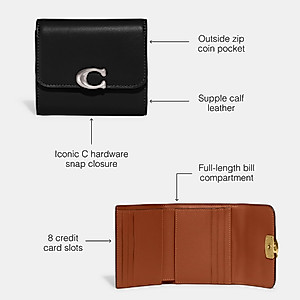 Coach Womens Bandit Wallet, Black
