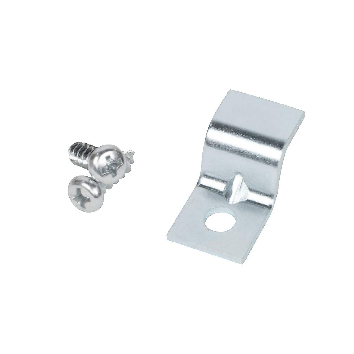 POWERTEC 71580 Steel Gauge Table Top Fastener with Screws, 24 Sets Z Clip Table Top Connectors,Silver