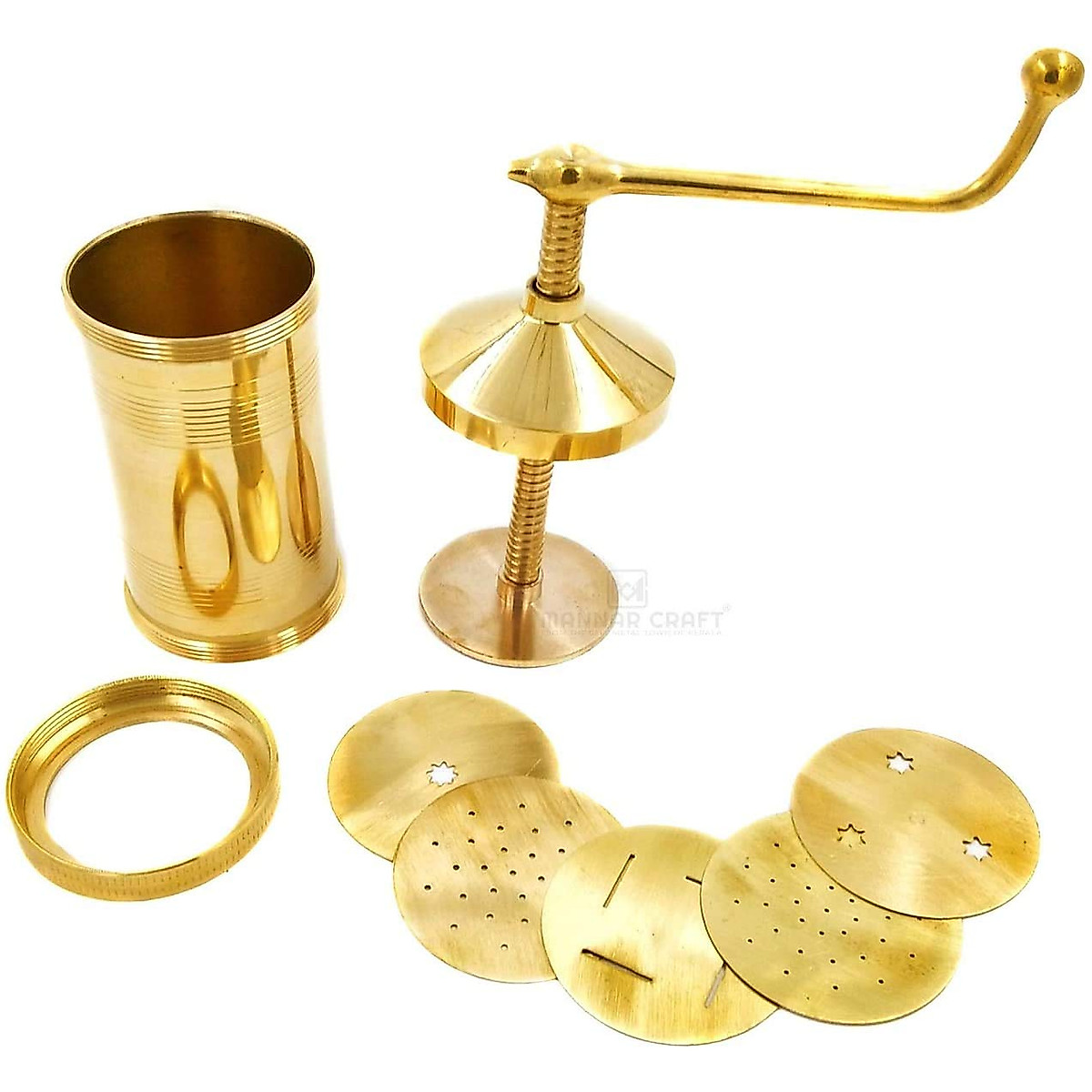 Yuktha Eternals Idiyappam/Murukku/Farsan Sev/Pasta Maker Machine Brass