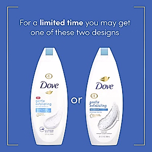 Dove Body Wash Instantly Reveals Visibly Smoother Skin Gentle Exfoliating Effectively Washes Away Bacteria While Nourishing Your Skin 22 oz 4 Count