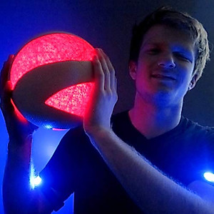 Light Up Volleyball - Official Size Glowing LED Volleyball