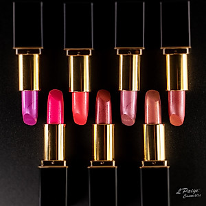 L'Paige L45 - ICY MAUVE Designer Lipstick | Aloe Vera Based, Long-lasting, Moisturizing